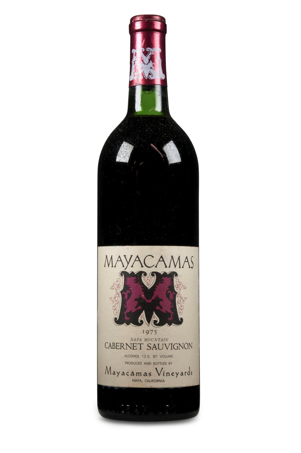 Mayacamas Vineyards, Cabernet Sauvignon 1975, Napa Valley | Christie’s
